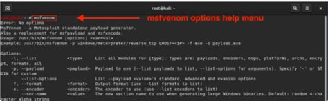 Msfvenom Kali Linux Flashcards Quizlet