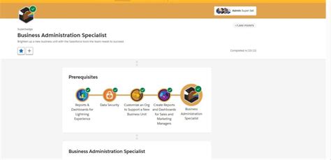Abolaji O On Linkedin Salesforce Superbadge Businessadministration Trailblazercommunity