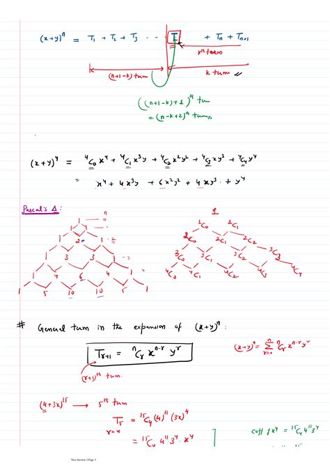 Solution Binomial Theorem All Concepts 150 Questions Multinomial