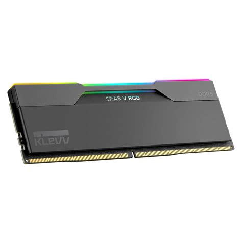 Klevv Cras V Rgb 32gb 2x 16gb Ddr5 6000mhz C30 Desktop Memory Black Kd5agua80 60a300g Mwave