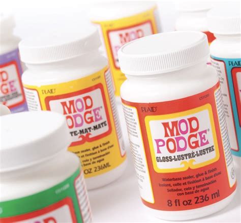 Mod Podge Photo Transfer To Glass Vases Mod Podge Rocks