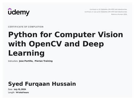Furqaan Hussain On Linkedin Python Computervision Deeplearning