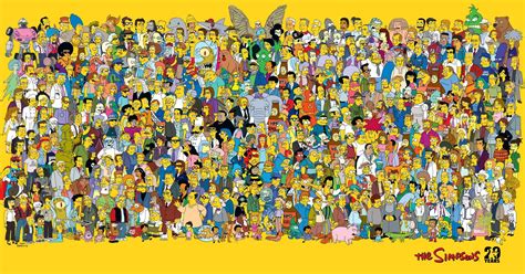 Simpsons Collage Wallpapers Wallpaper Cave