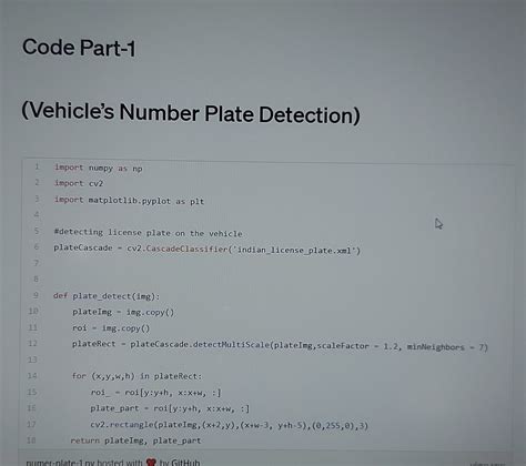 Deep Learning Cnn Model To Auto Detect Vechles Number Plate Using