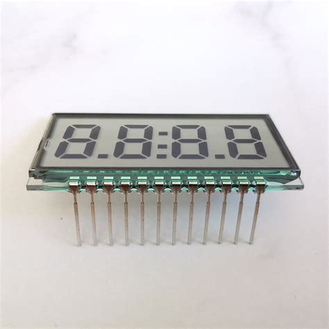 大连奇耘超低温4位8字7段码时钟液晶显示屏断码lcd数码管gdc04212 虎窝淘