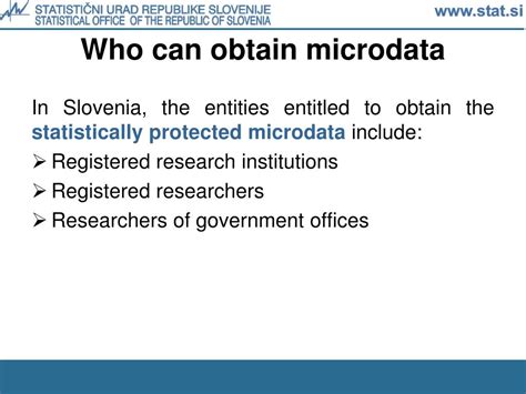 ppt administrative procedures for microdata access at surs powerpoint
