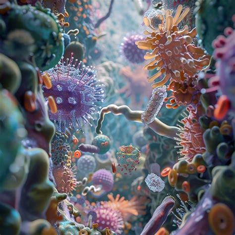 Free Microscopic Ecosystem Representation Image Microscopic