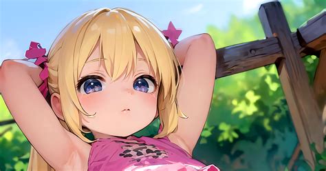 金髪ロリ 金髪ロリのパンツ Ai漫画創作俱楽部のイラスト Pixiv