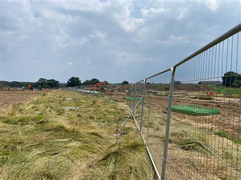 Tree Protection Fencing Installation In Horsham West Sussex Greenways Countryside Management