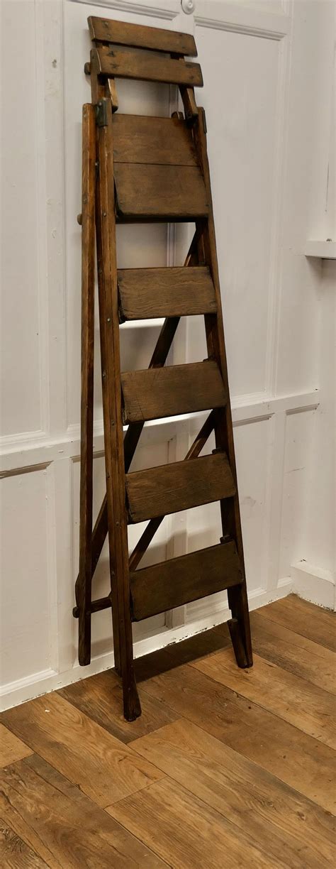6ft Very Tall 19th Century Decorators Ladder This Is A Pretty Big Piece For Sale At 1stdibs