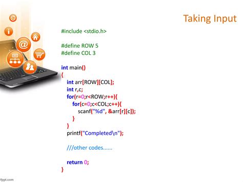 Spl 12 Multi Dimensional Array In C Ppt