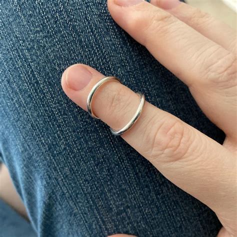 Mcpdeviation Splint Ring • Mcp Deviation Splint Ring • Silver Splint