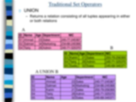Solution Introduction To Relational Algebra 1 Database Management