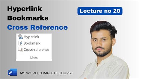 How To Use Links Bookmark Hyperlink Cross Reference Ms Word