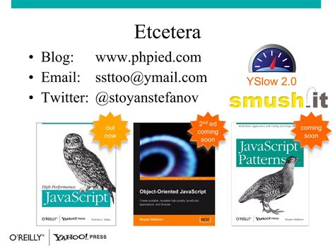 high performance dom scripting ppt