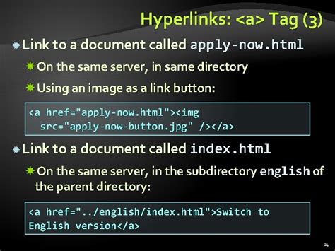HTML Basics HTML Text Hyperlink Images HTML Structure