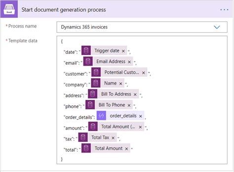 Generate Custom Pdf Invoices And Other Documents From Microsoft Dynamics Crm In Power Automate