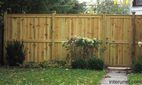 Treated Pine Fence With Gate Picture Interunet