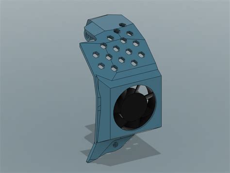 Stronger Hex Ventilated Sb2209 Sb2240 Door With 3007 Fan Remixed By