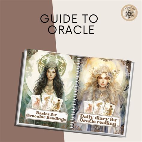 Printable Oracle Card Reading Guide Basic Layouts Digital Download