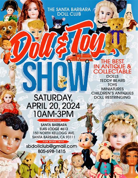 Doll And Toy Sale 2024 Santa Barbara Doll Club