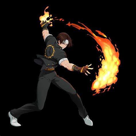 🔴kyo Kusanagi Kof 98 Personagens De Anime Citações De Anime