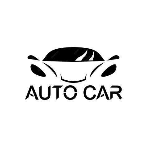 자동차 로고 로고 모터 차량 기호 터 일러스트레이션 프리미엄 벡터
