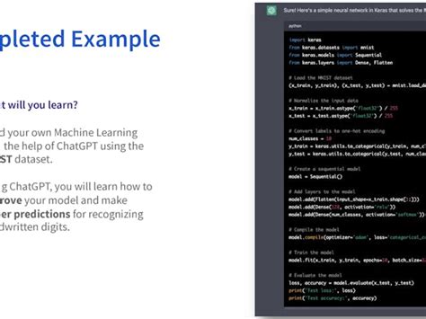 Machine Learning With Chatgpt Image Classification Model