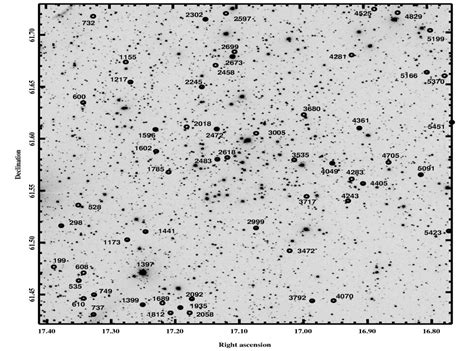Indian Astronomers Detect Dozens Of Variable Stars In The Ngc 381