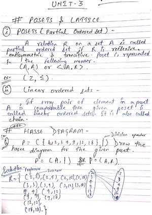 DSTL UNIT Dstl Study Material Discrete Structures And Theory Of Logic Studocu