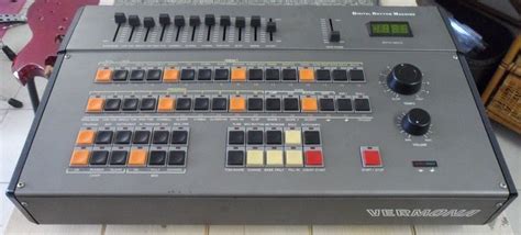 Matrixsynth Vermona Drm W Last Firmware Midi Vintage Analog Drum Machine