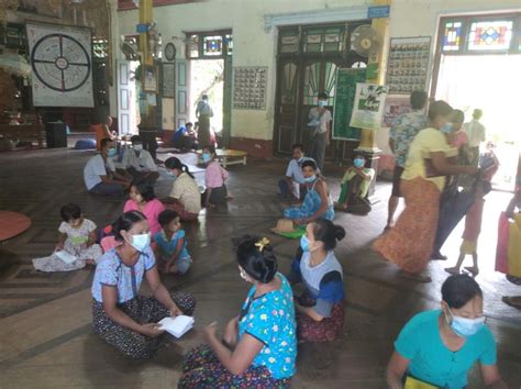 ဒေးဒရဲမြို့နယ် ကုန်းတန်းကလေးကျေးရွာအုပ်စုတွင် ပန်းခင်းစီမံချက်ဖြင့် နိုင်ငံသားစိစစ်ရေး ကတ်ပြားမ