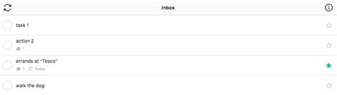 nozbe personal the best gtd app create task from email