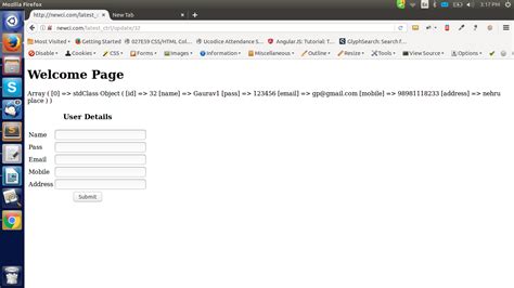 Codeigniter Accesing Object Value In Input Element Value Getting Error Stack Overflow