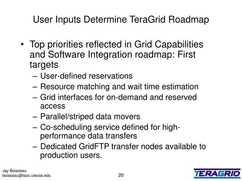 Ppt Teragrid A Terascale Distributed Discovery Environment Powerpoint Presentation Id4460706