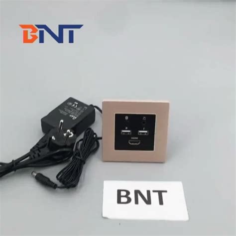 New Design Office Multiple Wall Mount Partition Power Socket With USB Charger Network Data