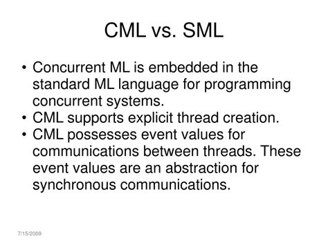 Ppt Programming Language Concurrent Ml Powerpoint Presentation Free