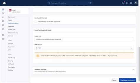 Installing Laravel On Runcloud Runcloud Docs