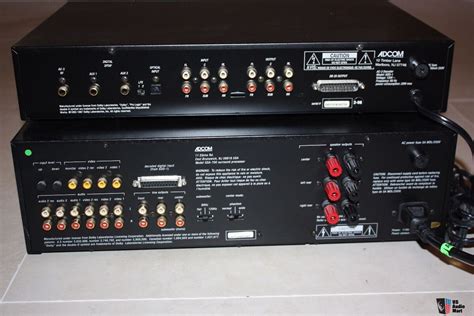 Adcom Gsa 700 And Gdd 1 Photo 1350701 Us Audio Mart