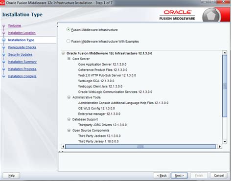 Weblogic Administrators Corner Step By Step Process To Install Weblogic 12c 12 1 3 0 0 Version