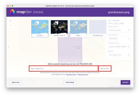 Add A Basemap From Maptiler To Maptiler Engine Guides Map Tiling