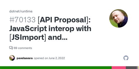 Api Proposal Javascript Interop With Jsimport And Jsexport Attributes And Roslyn · Issue