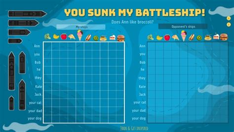 You Sunk My Battleship Genially