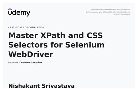 Nishakant Srivastava On Linkedin Selenium Xpath Cssselectors Automationtesting