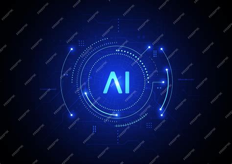 Premium Vector Artificial Intelligence Circuit Line Style Machine