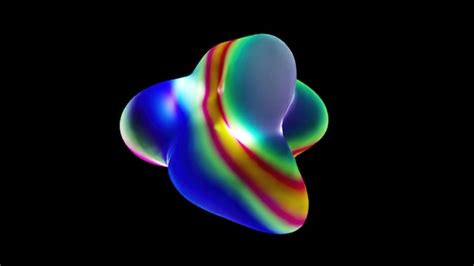 Premium Photo Raindow Displaced Sphere