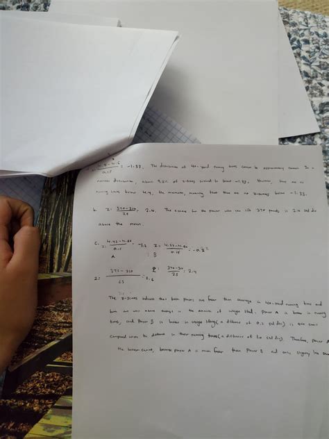 Ap Stats I Utilized The Feedback From My Previous Post And Tried To Write A Better Frq R