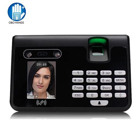 Inch TFT Biometric Fingerprint RFID Finger Attendance Time Lock TCP