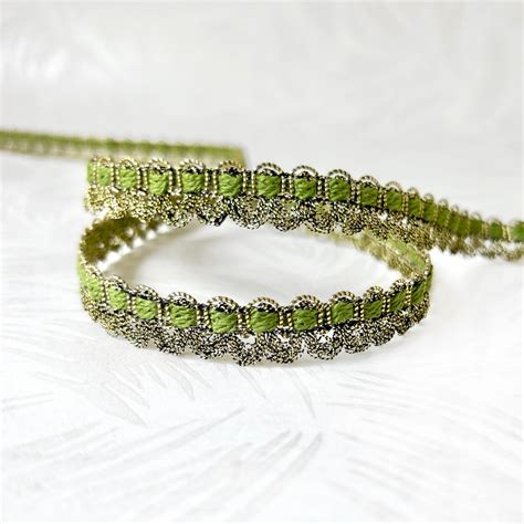 Metallic Inset Loop Braid Multiple Colorways Rose Mille