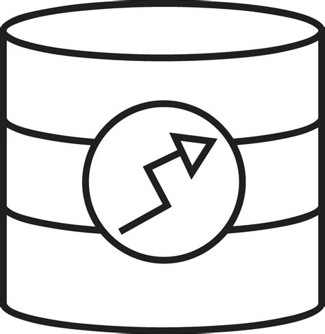 Storage Data Icon Symbol Image For Database Illustration Vector Art At Vecteezy